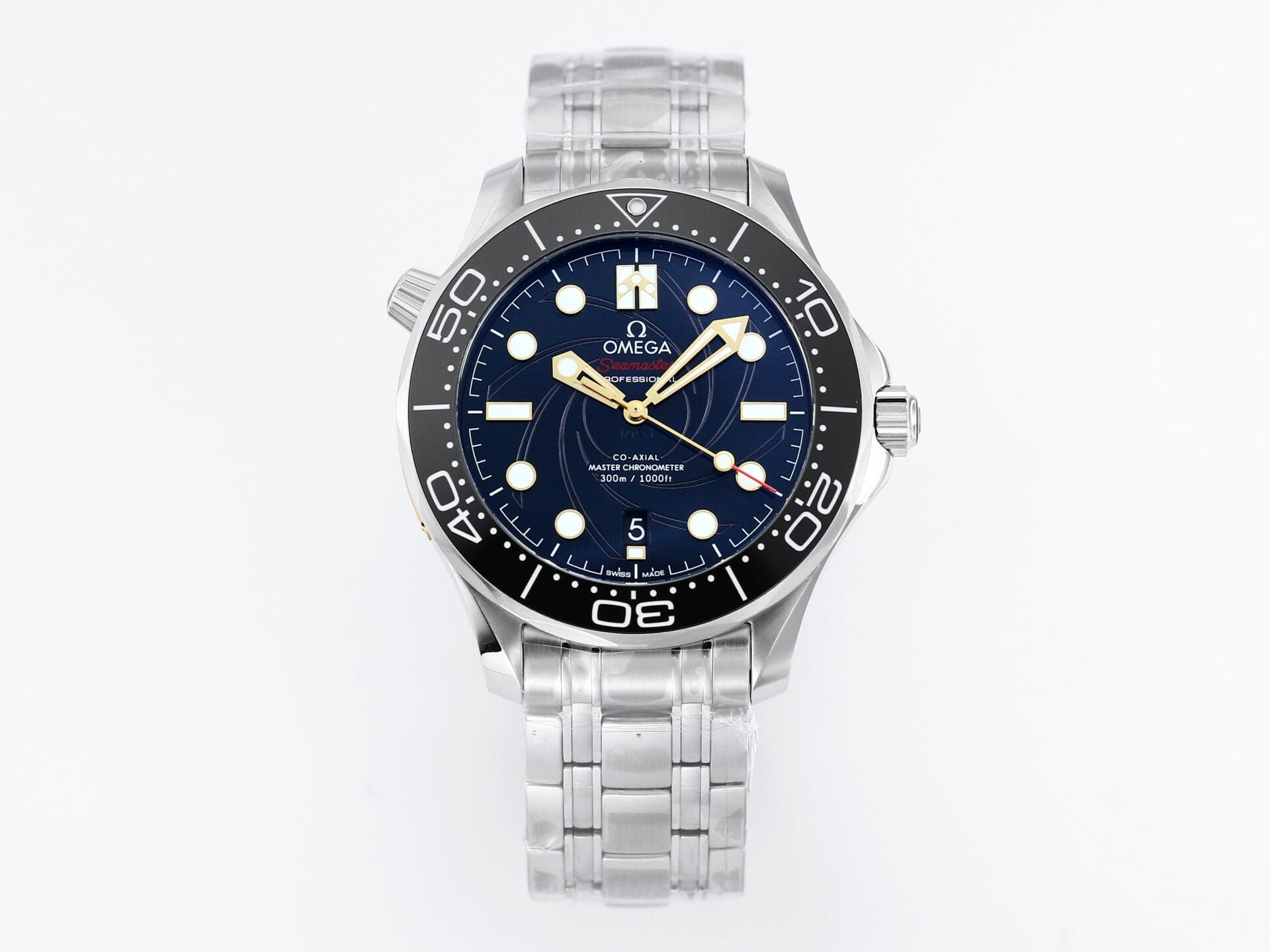 VS Factory Omega Seamaster Diver 300M 007 James Bond Stainless Steel ...