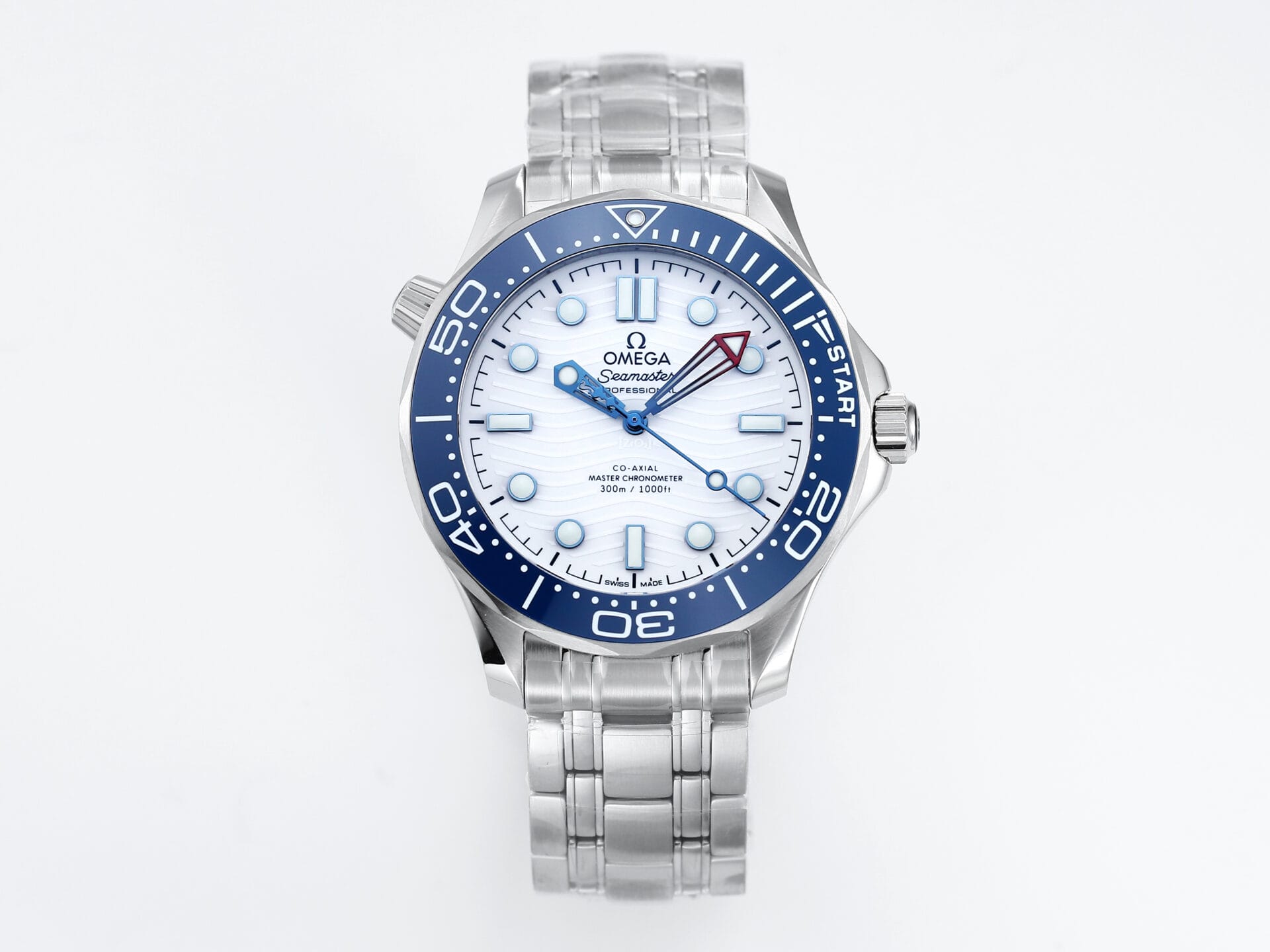 VS Factory Omega Seamaster 300M America’s Cup White Dial Stainless ...